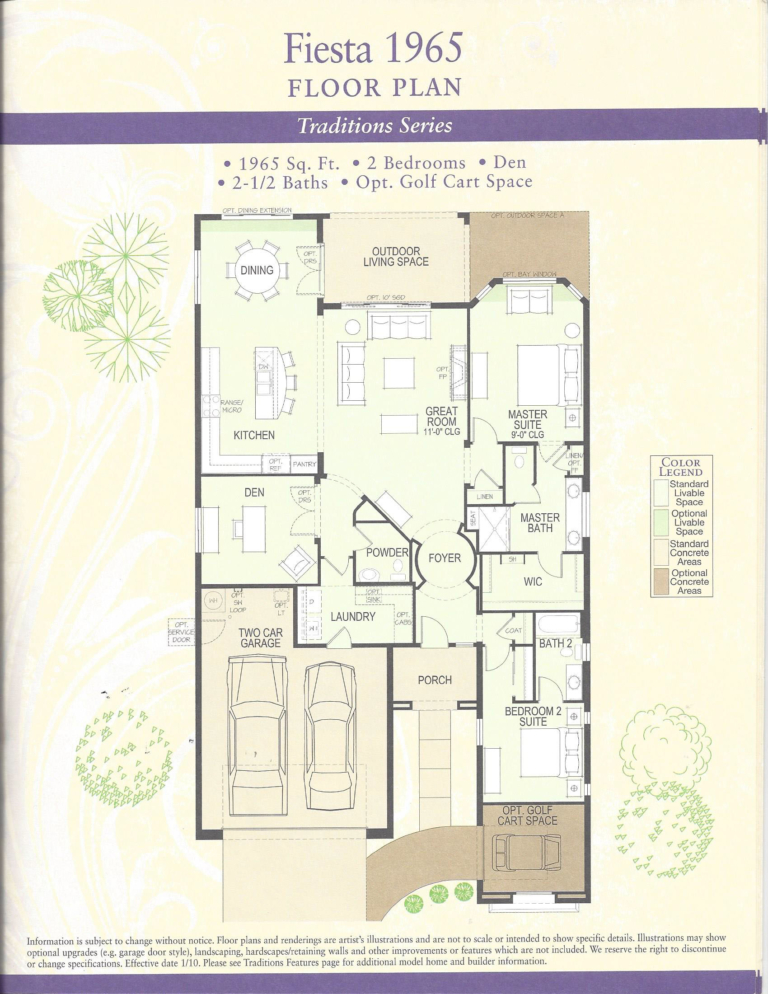 PebbleCreek Real Estate – Floor Plan Fiesta